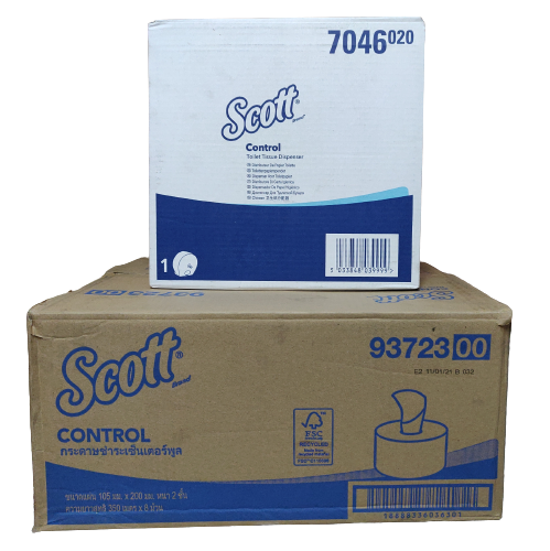 New Arrival SCOTT Control Center Pull Bathroom Tissue & Dispenser สีขาว ...