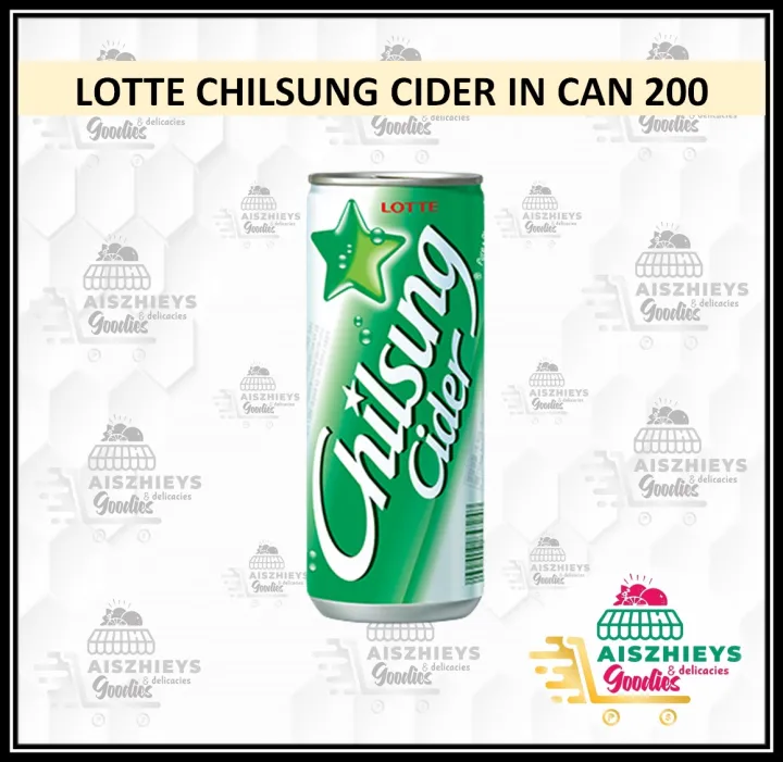 Lotte Chilsung Cider in Can 250ml | Lazada PH