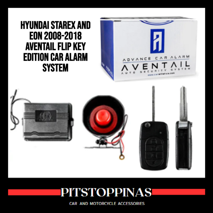 Hyundai Starex and EON 2008-2018 Aventail Flip Key Edition Car Alarm ...