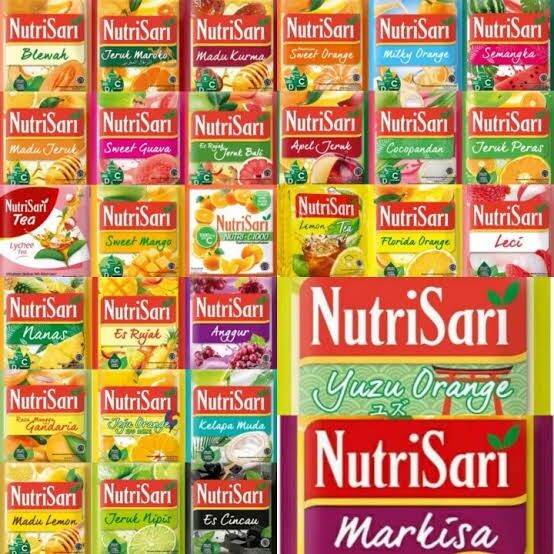 Nutrisari Aneka Rasa 1 Renceng isi 10 Sachet | Lazada Indonesia