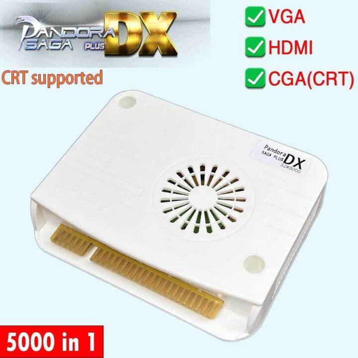 5000อิน1 Pandora Saga Box DX Plus คอนโซลเกมอาร์เคดเมนบอร์ด Jamma PCB จอ ...