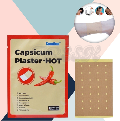 FRESH Pain Patches Capsaicin Extract Remove Discomfort Breathable ...