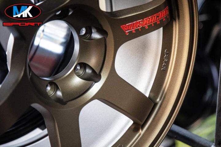 ล้อแม็กใหม่ - TE37 SUV 2022 หยดแดง ล้อเบา - งาน MK - สีดำ ขอบ18 - ( 18 x 6 รู ) หน้ากว้าง 9 x 9 ...