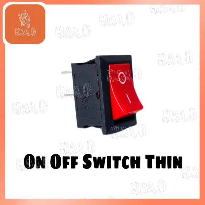 [HALO MOTOR] MOTORCYCLE ON OFF SWITCH 2 WAY NONE WIRE | Lazada PH