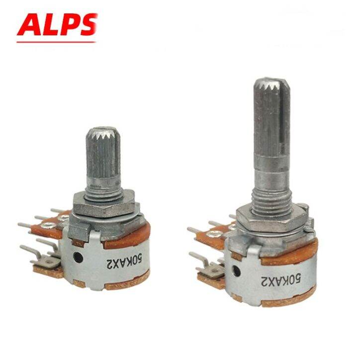 Japan ALPS Audio Amplifier Audio Volume Double Six-foot Carbon Film ...