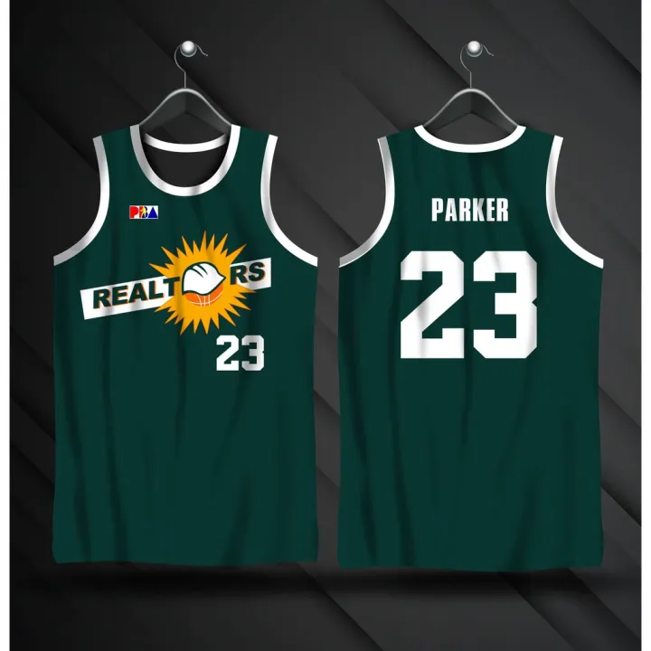 PBA RETRO JERSEY | STA. LUCIA REALTORS PARKER #23 JERSEY | FULL SUBLIMATION | Lazada PH