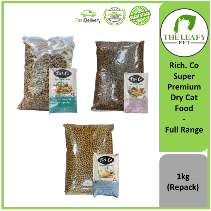 Rich. Co Super Premium Dry Cat Food - Turkey & Ocean Fish / Salmon ...