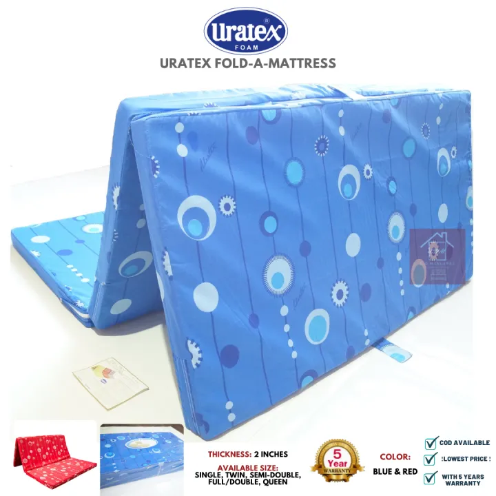 Uratex Fold-A-mattress 60x75 (Queen) | Lazada PH