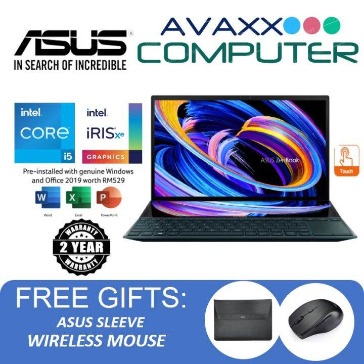 Asus ZenBook Flip 13 OLED UX363E-AHP552TS 13.3'' FHD Touch Laptop Pine ...