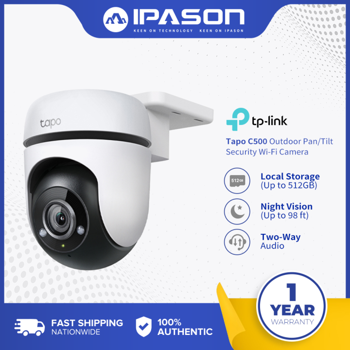Tp-Link Tapo C500 Outdoor Pan/Tilt Security WiFi Camera 1080p Full HD ...