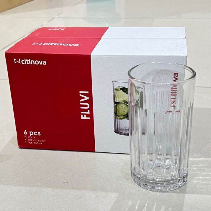 Gelas Cocktail Mocktail Citinova Fluvi 9.02 oz 260 ml | Lazada Indonesia