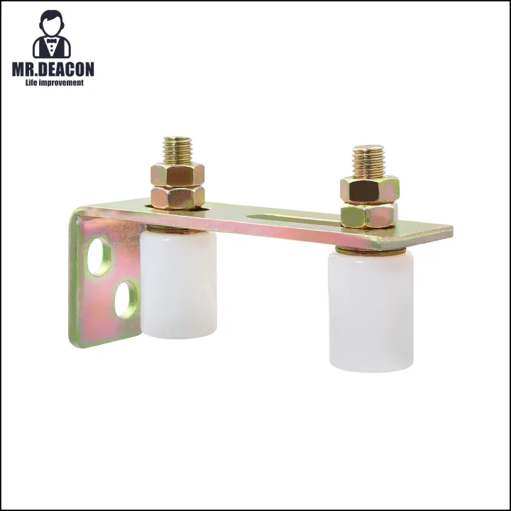 (With L Post Bracket) Adjustable Slide Gate Guide Roller with L Post ...