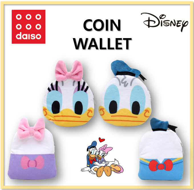 [DAISO KOREA] DonaldDuck / DaisyDuck Backpack Coin Wallet | Lazada