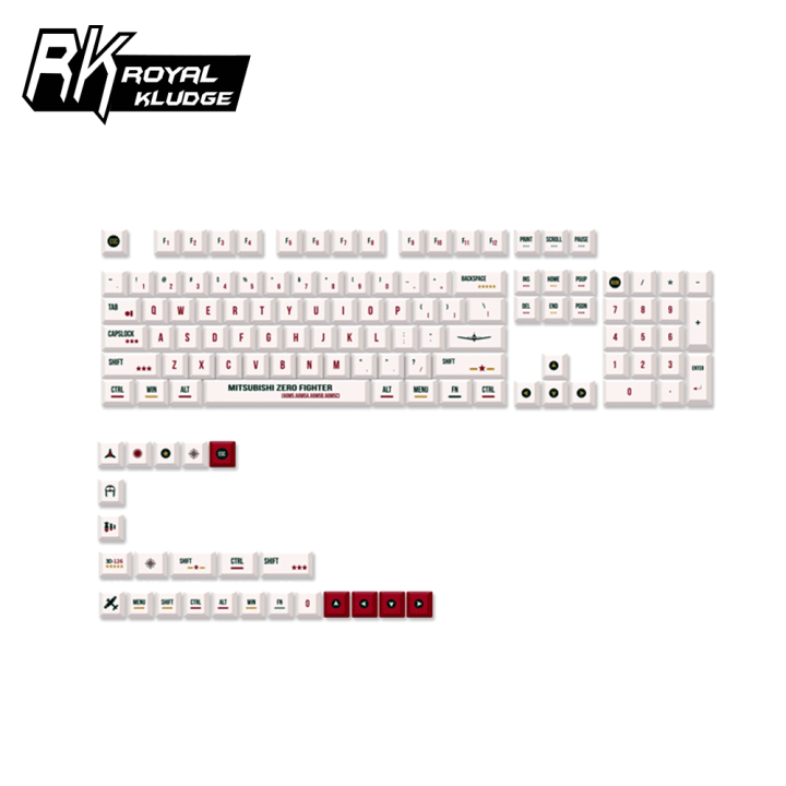Royal Kludge Cherry 8 PBT Keycaps | Lazada PH