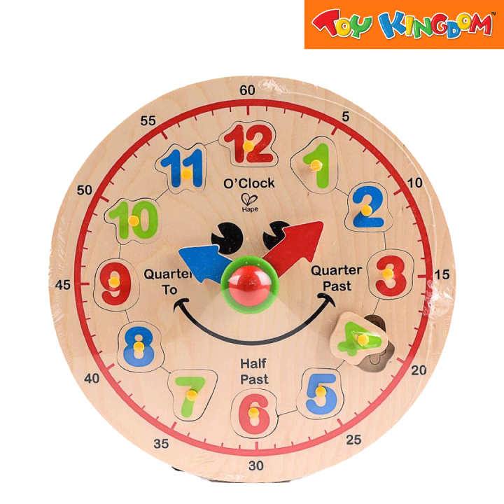 Hape Happy Hour Clock Time | Lazada PH