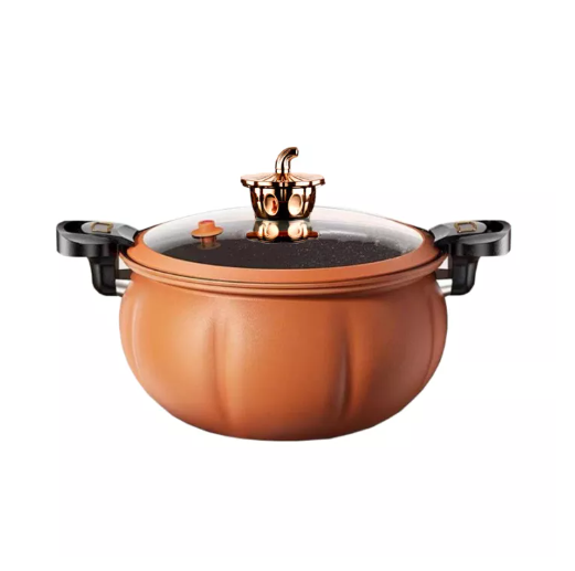8L Pressure Cooker Pumpkin Pot Cooking Pots Kitchen Cookware | Lazada PH