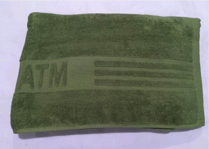 TUALA MANDI HIJAU TENTERA DARAT/ASKAR/ATM/ARMY BATH TOWEL | Lazada