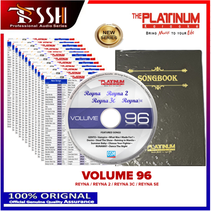 reyna 3c cd/songbook volume 96 | Lazada PH