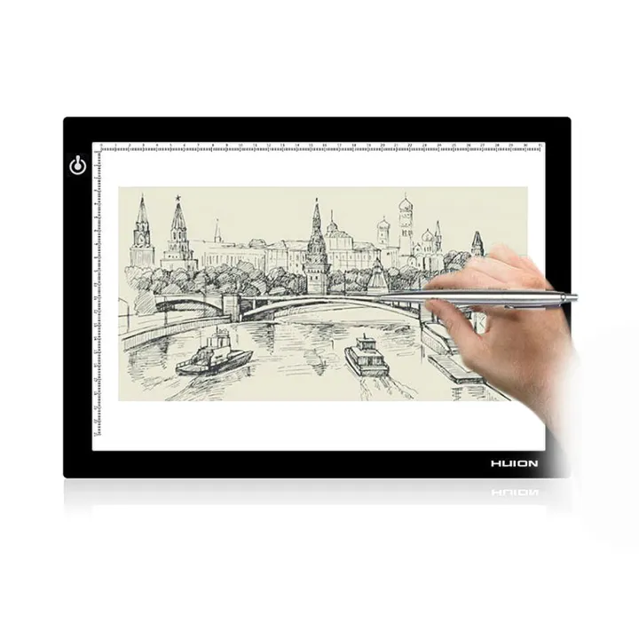 Huion L4S Protable Ultra-thin LED Light Pad Acrylic Panel LED Drawing ...