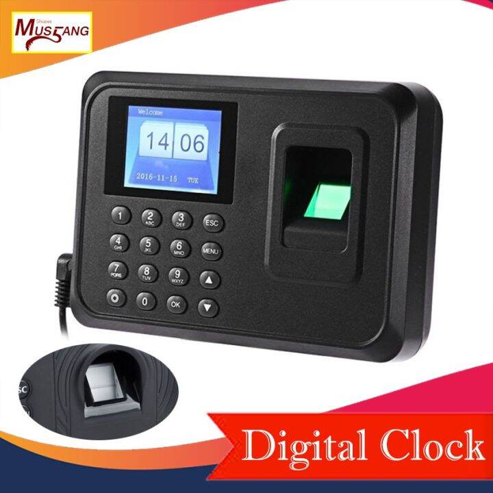 Stand Alone Biometric Fingerprint Clock Time Attendance | Lazada PH