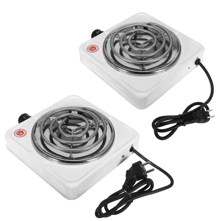 Portable Electric Stove Single Burner 1000W Hot Plate JX1010B (White) | Lazada PH