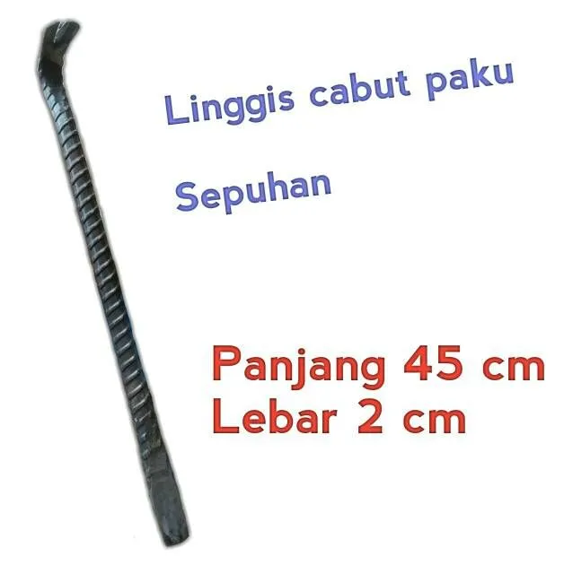 LINGGIS 45 CM / PENCABUT PAKU / LINGGIS TOGE / LINGIS / CABUTAN PAKU ...