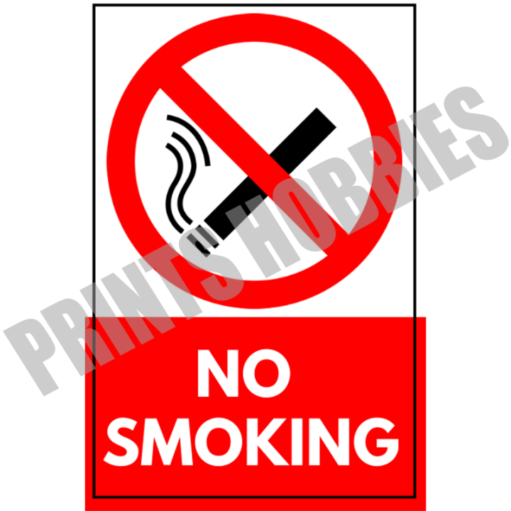 Laminated Signages No Smoking Signage Sign Boards | Lazada PH