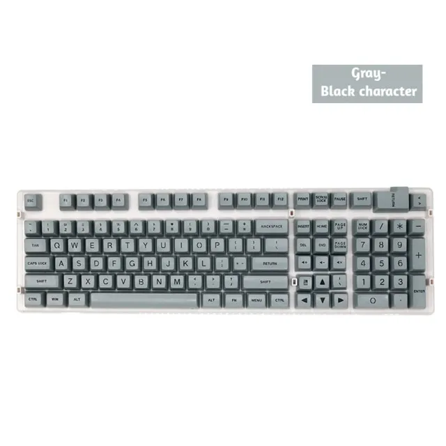 SA Profile 108 Keys Keycaps For Gaming Mechanical Keyboard Double Color ...