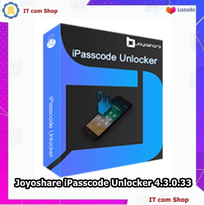 โปรแกรมปลดล็อค Joyoshare iPasscode Unlocker 4.3.0.33 /ปลดล็อครหัสผ่านPasscode/ Apple IDหรือ ...