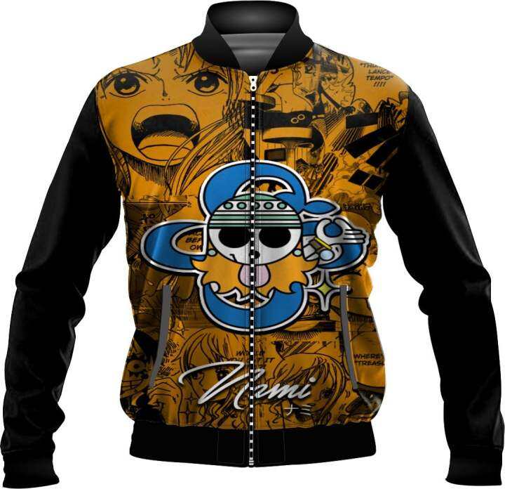 Sublimated Anime One Piece Varsity Jacket #A0138 | Lazada PH