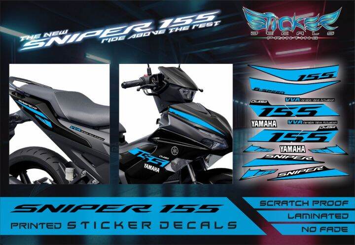 Sniper 155 Sticker Decals | Lazada PH