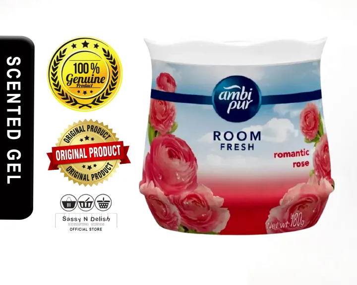 Ambipur Room Fresh Romantic Rose 180g | Lazada PH