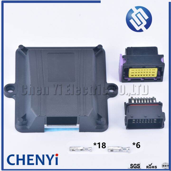 ⊕ 24 pin ECU automotive plastic enclosure box case motor car LPG CNG ...