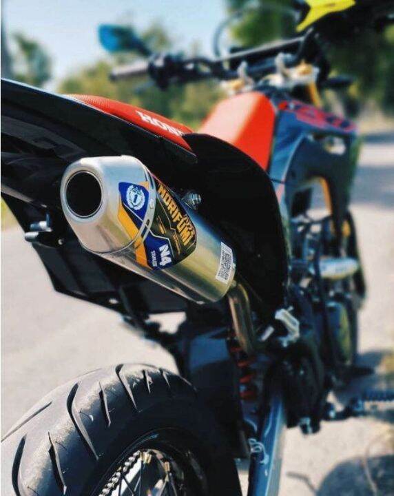 KNALPOT NORIFUMI N4 FULLSYSTEM KNALPOT CRF 150 KLX 150 D TRACKER WR155 ...
