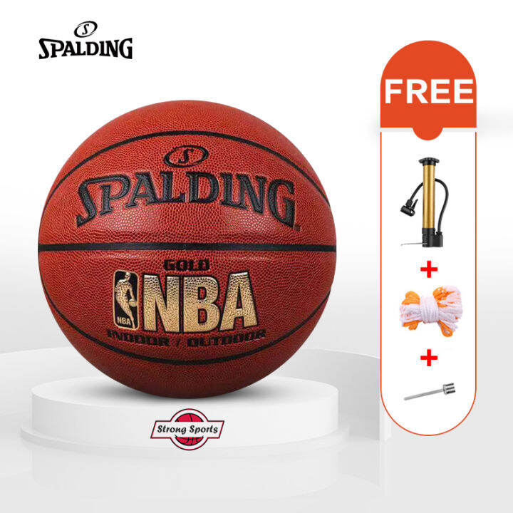 SPALDING NBA gold Original Indoor/Outdoor Basketball Size 7 | Lazada PH