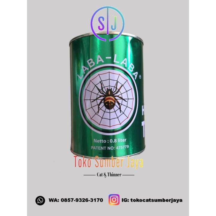 Thinner Laba-Laba Hijau 1L | Lazada Indonesia