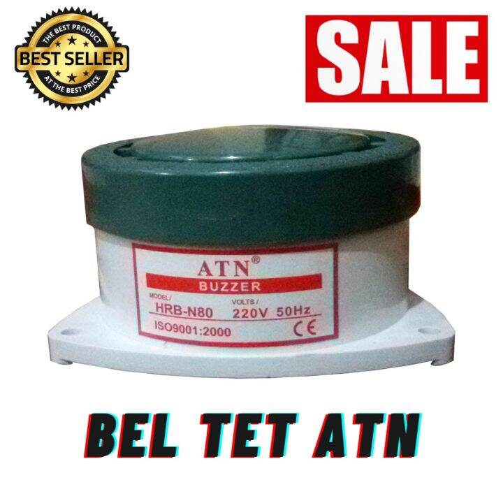 Bell TET ATN/Alarm Buzzer/Bel Listrik HRB-N80 | Lazada Indonesia