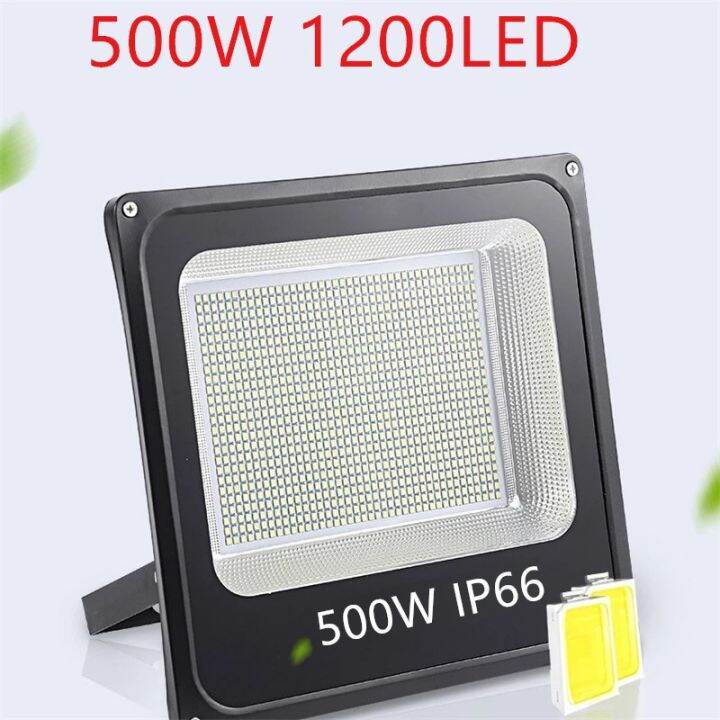 Wall Lights LEX สปอตไลท์ ไฟสว่าง Spotlight LED 500W 1200LED AC 220V ...