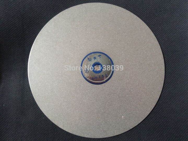 Diamond Coated 12" Inch Flat Lap Wheel Jewelry Grinding Polishing Disc ...