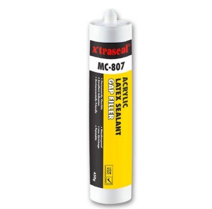 X'TRASEAL Xtraseal MC-807 GAP FILLER Gap sealant SILICONE Sealant (NO MORE GAP) / Gap Filler ...