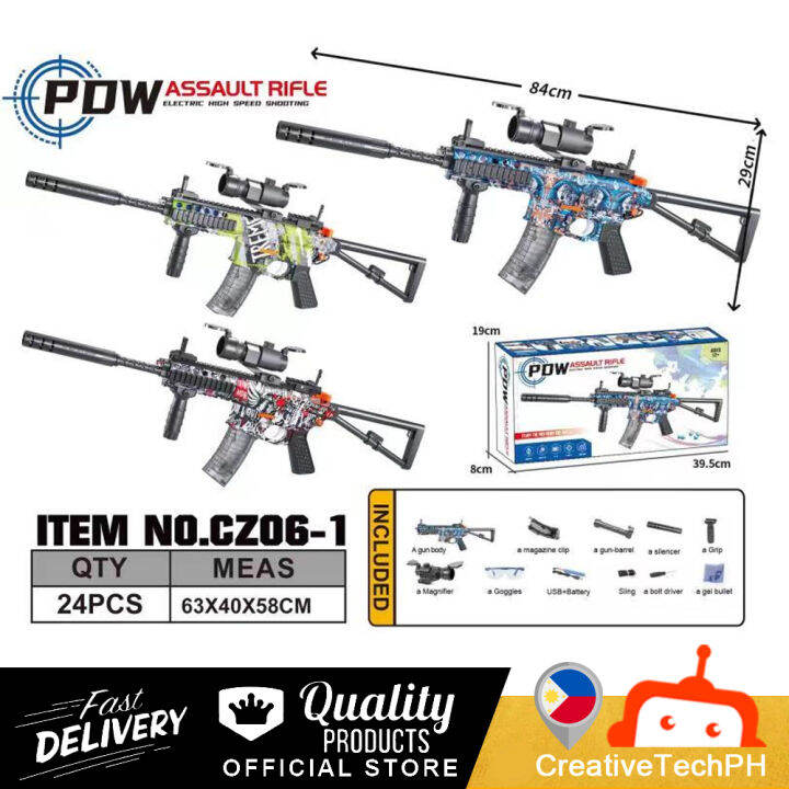 CZ06-1 Electric Gel Ball Blaster Water Bomb Shoots Toy | Lazada PH