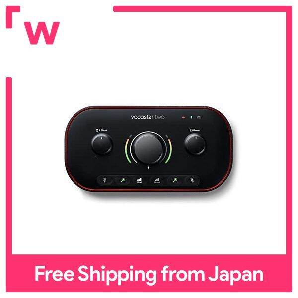 FOCUSRITE Focus Light Audio Interface Podcast Compatible 2ch Vocaster ...