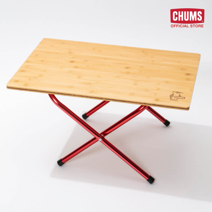 CHUMS Bamboo Side Table / โต๊ะไม้ไผ่แคมป์ปิ้ง โต๊ะแบมบูญี่ปุ่นกะทัดรัด ...