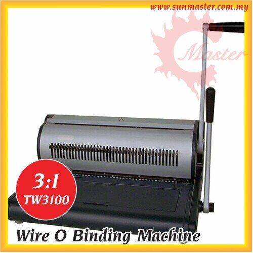 3:1 HIC Wire O Binding Machine TW3100 | HIC Heavy Duty Wire Bind ...