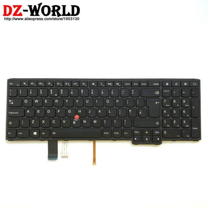 New/Orig UK English Backlit Keyboard GB Backlight for Lenovo Thinkpad ...