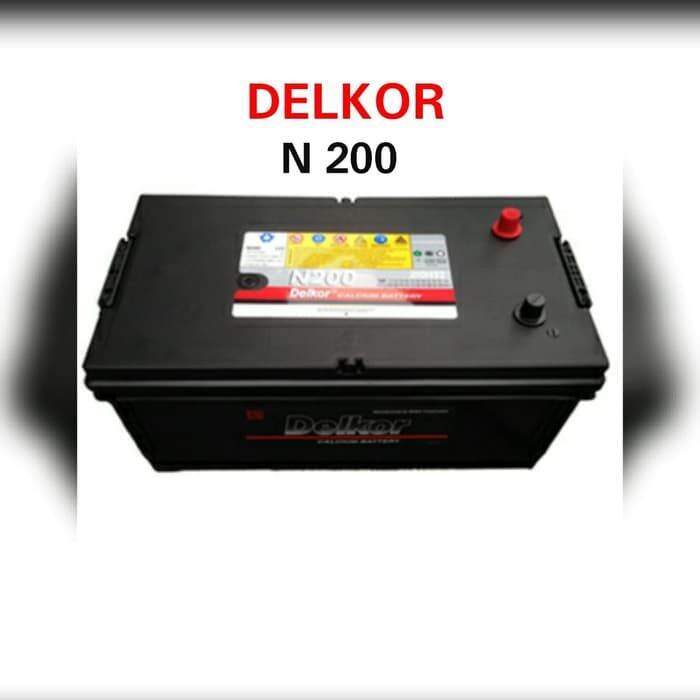 accu delkor MF N200 200Ah (PASTI JAYA BAN) | Lazada Indonesia