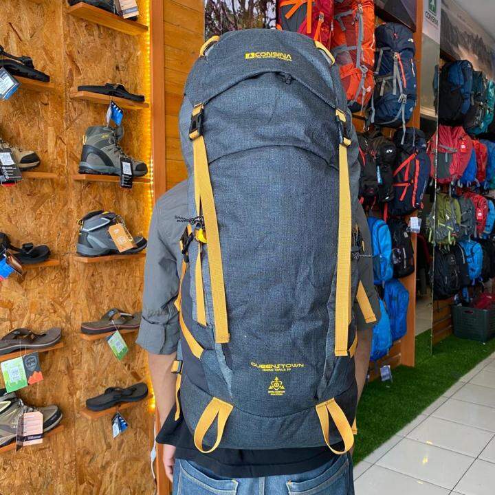 Tas Gunung Carrier Consina Queenstown 50L - Include Cover Bag | Lazada ...