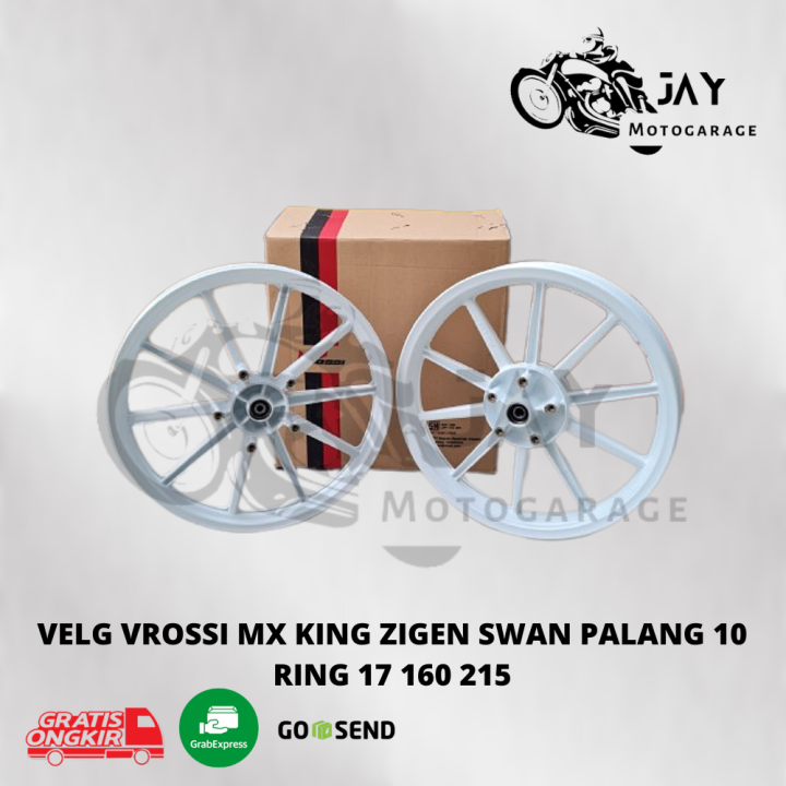 Velg VROSSI Zigen Swan Palang 10 MX King R17 160 x 215 Double Disc | Lazada Indonesia