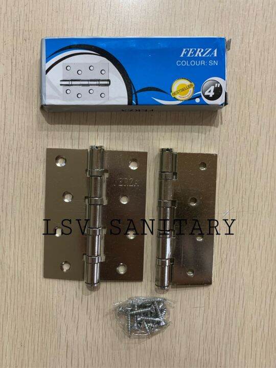 Engsel Plat FERZA 4" Engsel tipis 4" FERZA | Lazada Indonesia