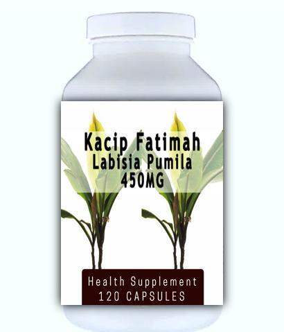 Kacip Fatimah Labisia Pumila 450 mg Pure Organic Powder 120 Halal ...